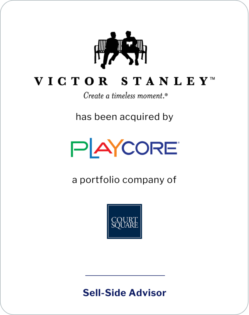 SC&H Capital Advises Victor Stanley in Sale to PlayCore | SC&H