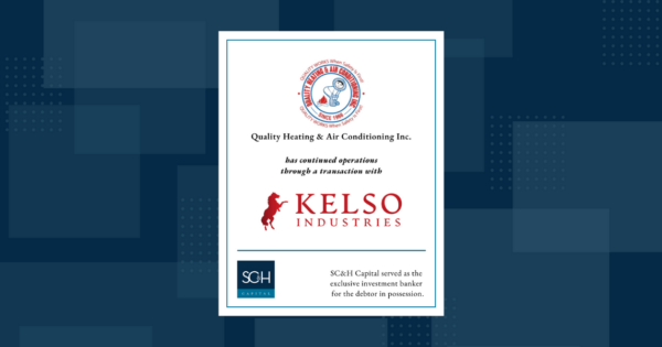 SC&H Capital Advises Quality Heating & Air Conditioning Company, Inc ...