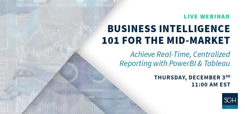 Business Intelligence 101 | SC&H Business Intelligence 101 | SC&H
