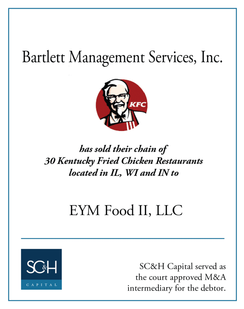 Bartlett Management Services has sold 30 Kentucky Fried Chicken ...
