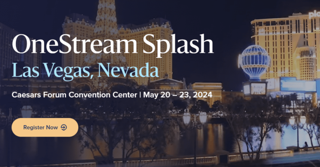 OneStream Splash 2024 | SC&H