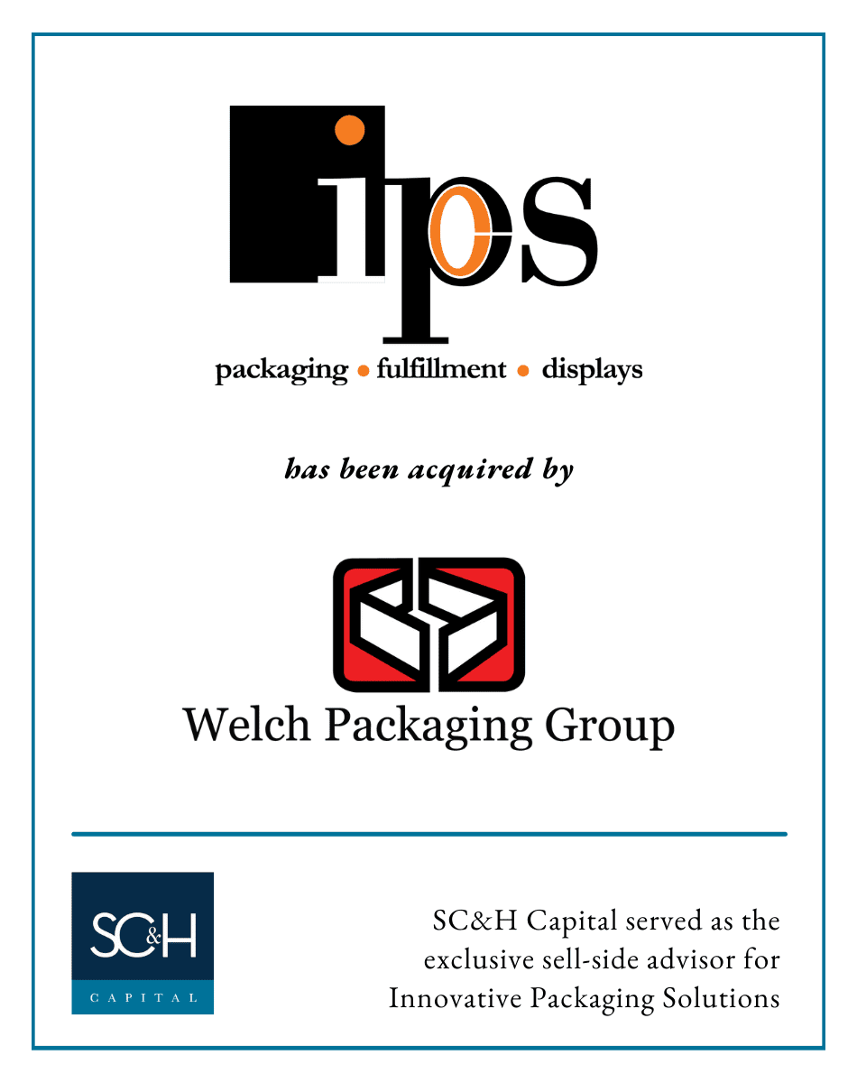 SC&H Capital Advises Innovative Packaging Solutions ("IPS") in Sale to ...