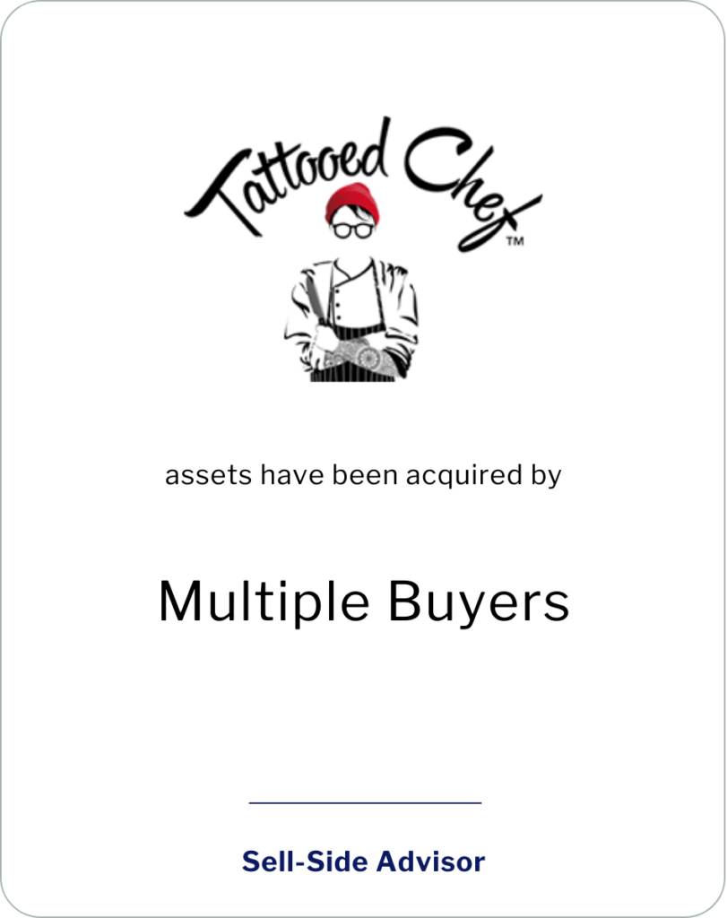SC&H Capital Advises Tattooed Chef, Inc. in Sale of its Assets | SC&H