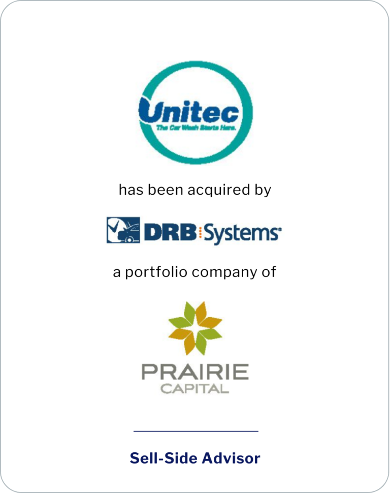 Unitec Acquired by DRB Systems | SC&H
