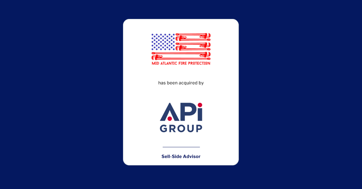 SC&H Capital Advises Mid Atlantic Fire Protection in Sale to APi Group ...